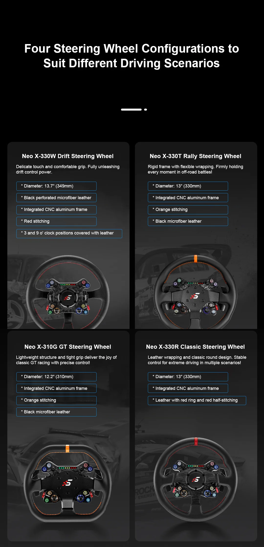 Factory Simagic Racing Simulator Neo X-330R X-350W X-310G Leather ...