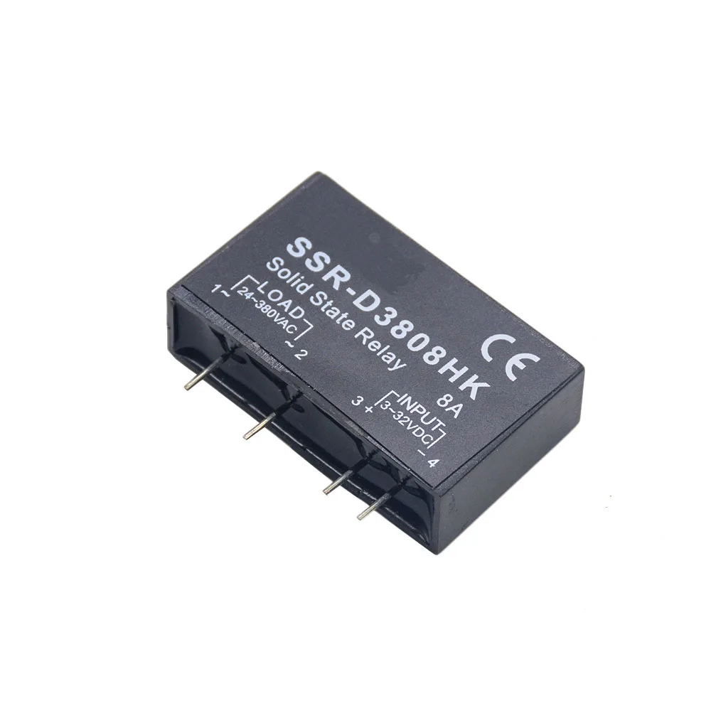 Pcb Pin Ssr Single Phase Small 358a Solid State Relay D3808hkd3805 Buy Ssr D3808hksolid