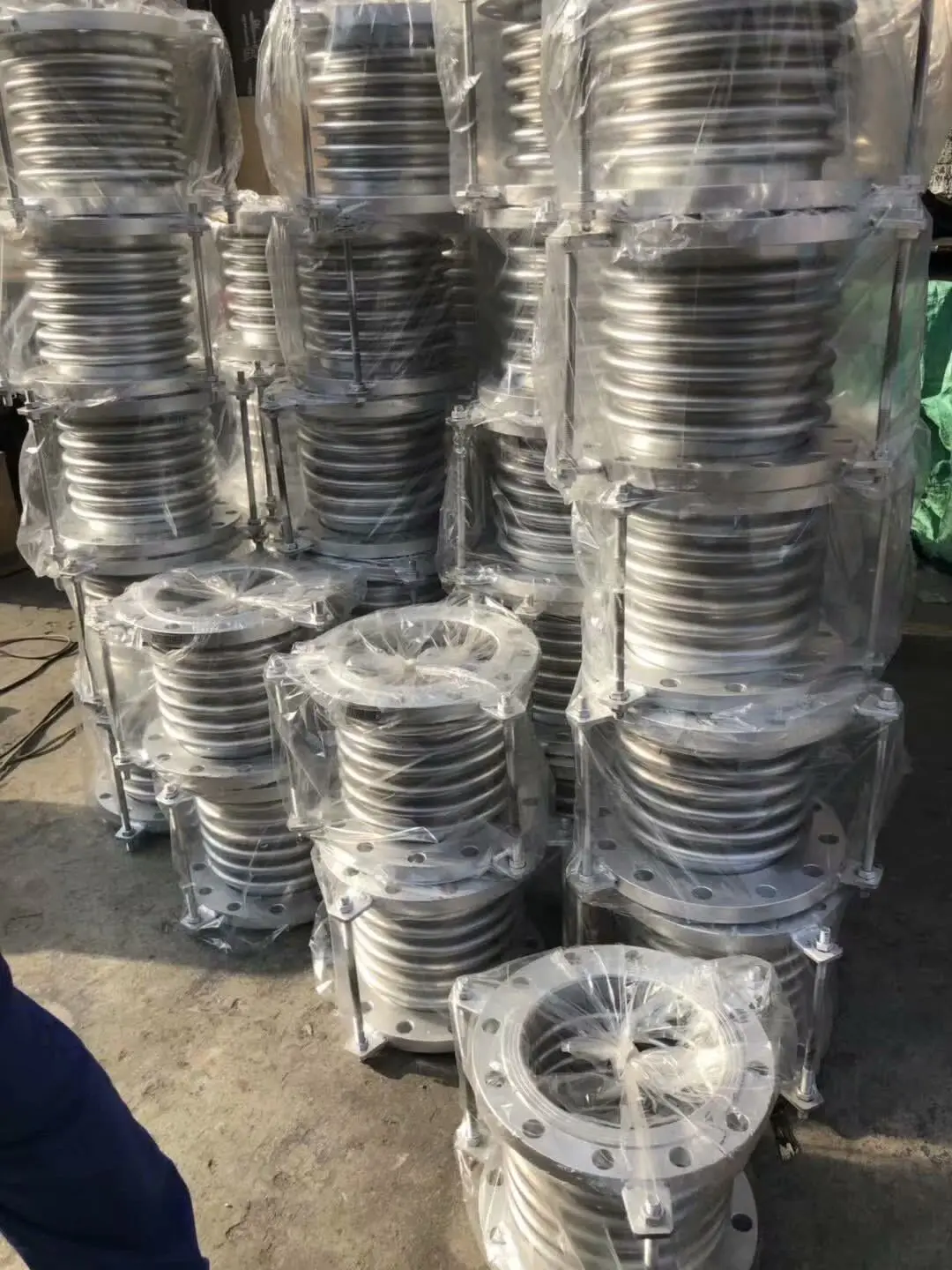 Sanitaryl Stainless Steel 304 316 Metal Bellows Expansion Joint Bellows ...