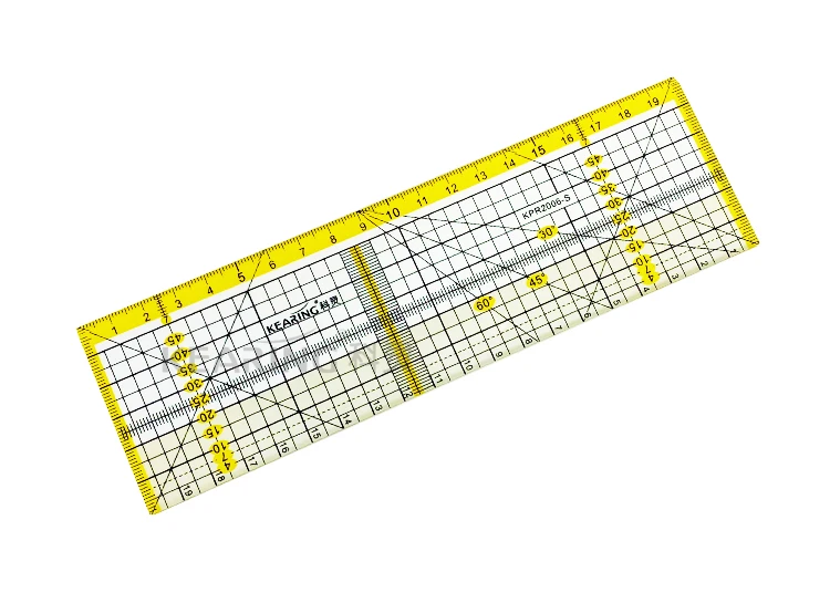 Kearing Flexible Scale Ruler Patchwork Quilting Ruler 50*3cm Super Thin ...