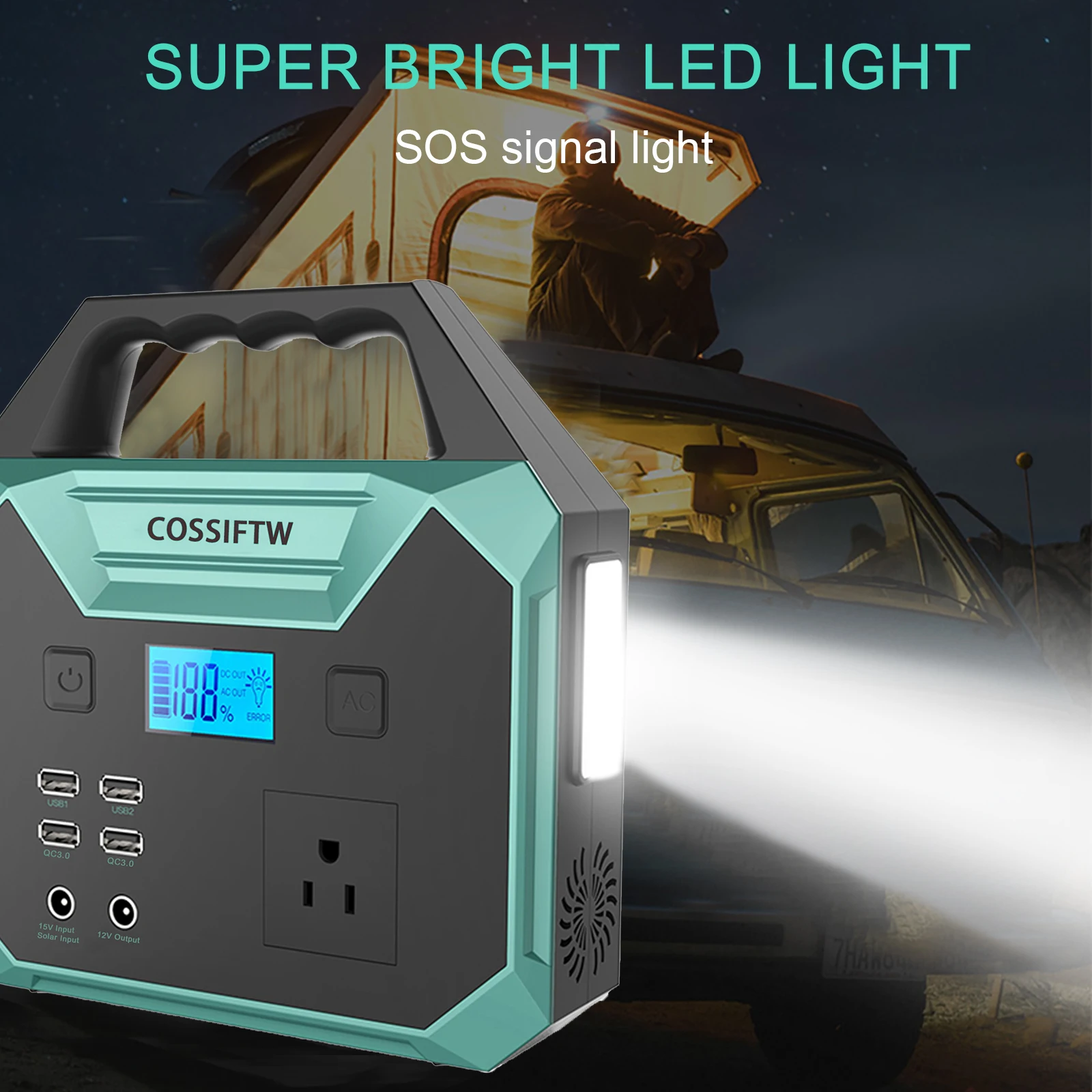 Popular 150wh 40800mah Home Portable Solar Inverter Generator Pure Sine ...