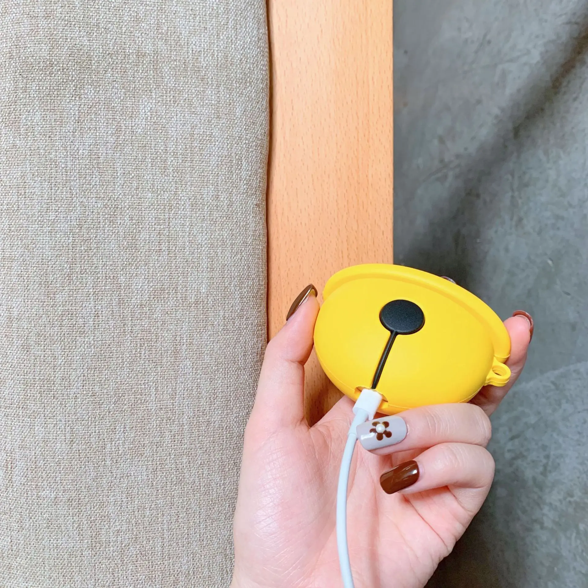 3D Cute Cartoon Doraemon Bell Headphone Cases for Airpods