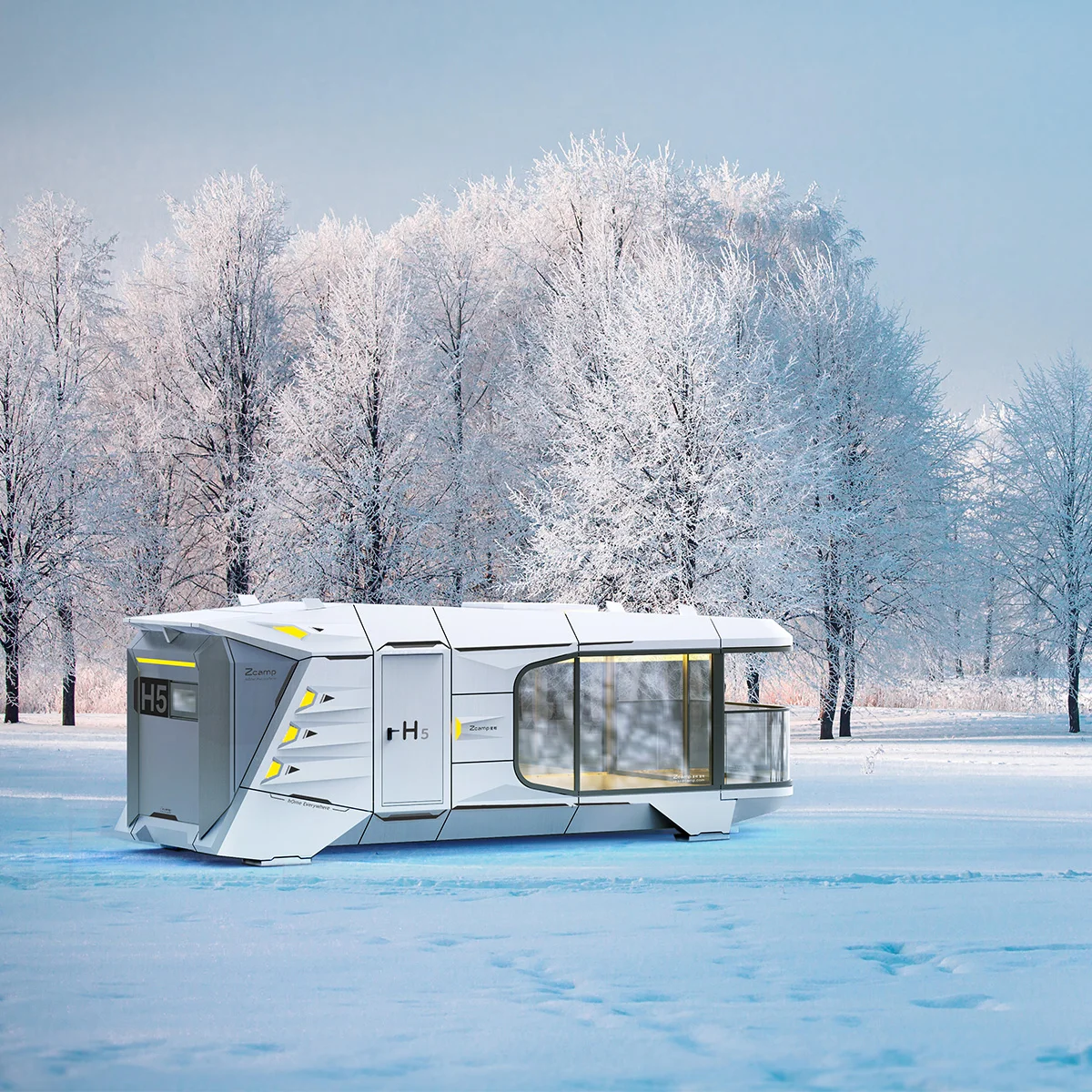 Zcamp H5 Glamping Tiny Home Portable Camping Luxury Modern Camping ...