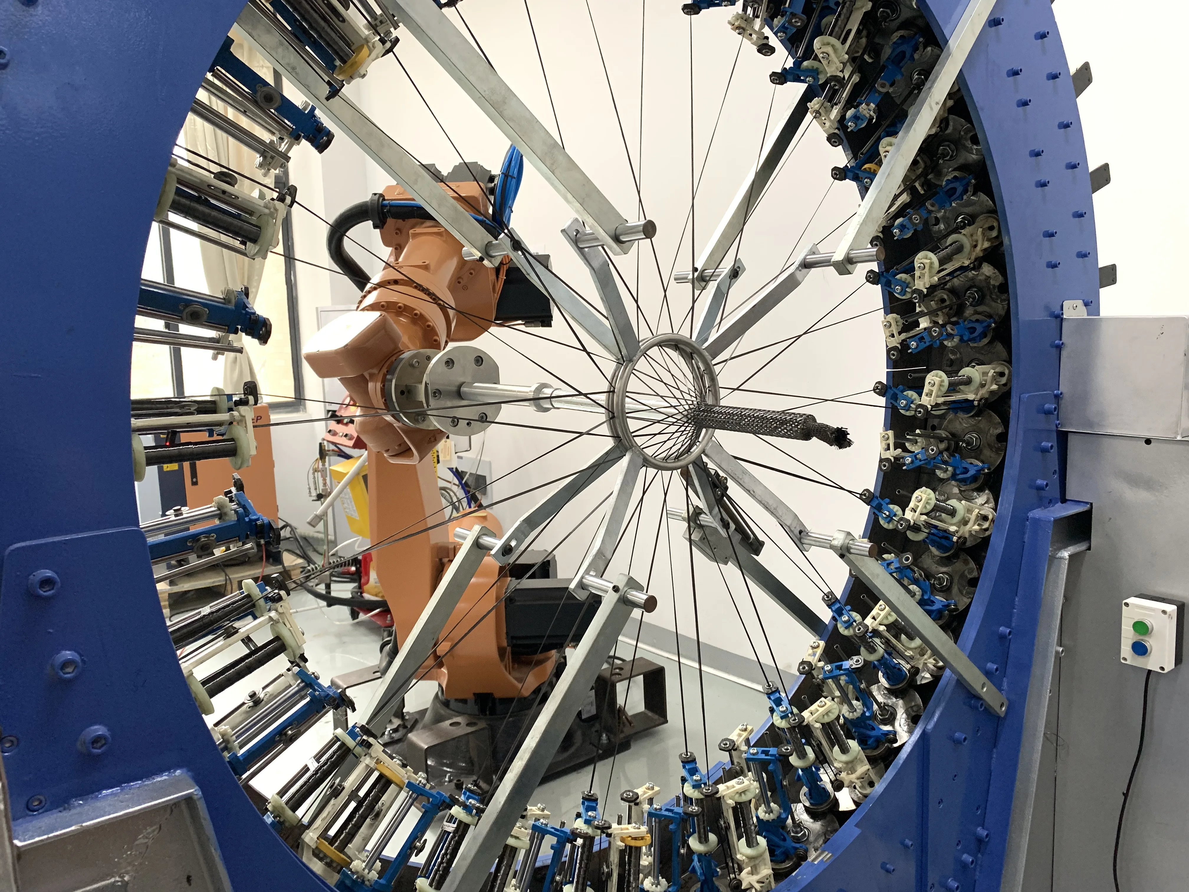 2024 BENFA Horizontal Carbon Fibre Braiding Machine - High Efficiency