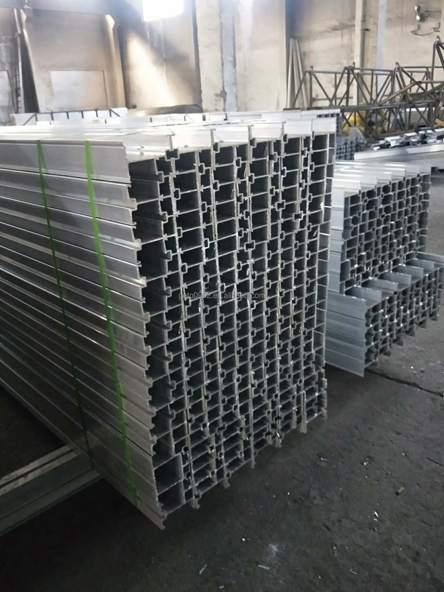 Extruded Industrial Aluminum Profile H Beam Insert Timber Filler ...