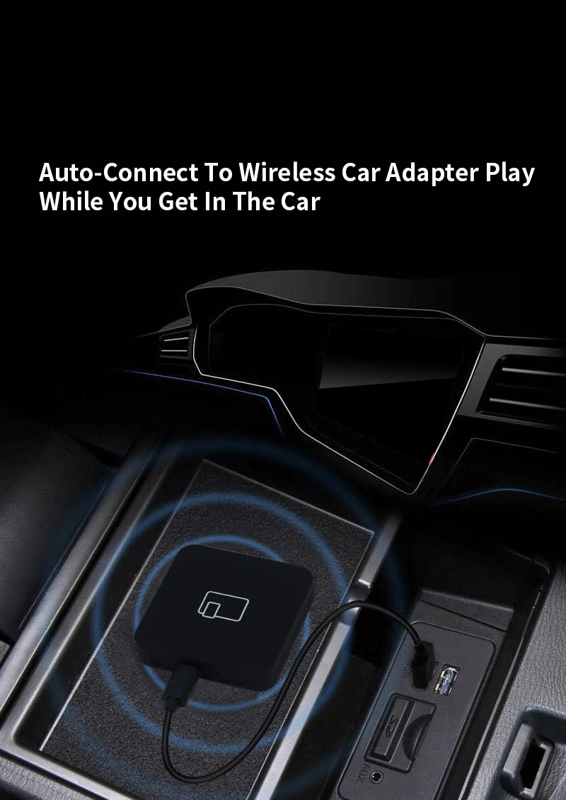 5g Bluetooth Carplay Wireless For Nissan Camry Mercedes Toyota Mazda ...