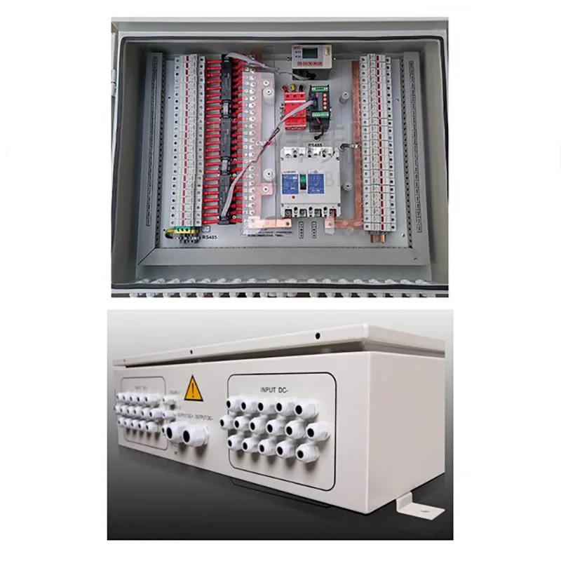 Ip65 1000v Inverter Electrical Panel Size Pv Combiner Box Strings Pv ...