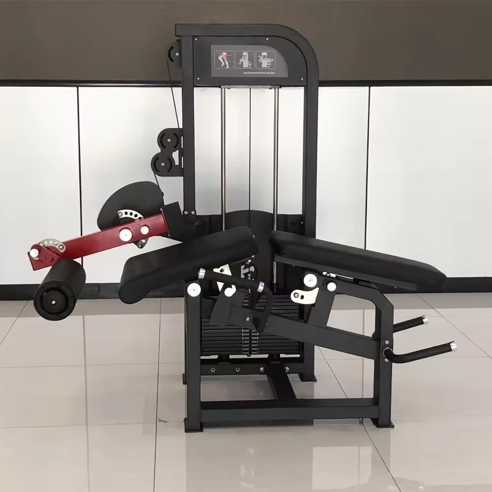 Dual-function Prone Leg Curl & Extension Machine for Leg Strength Training