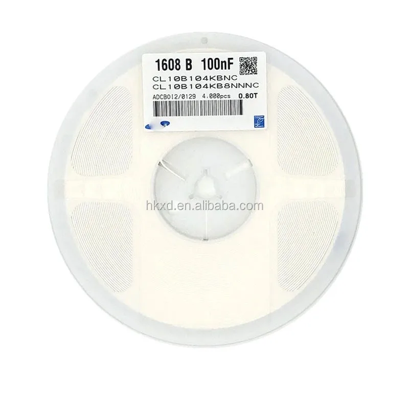 MLCC Ceramic Capacitors 0603 0.1uf 104Z 50V Y5V CL10F104ZB8NNNC