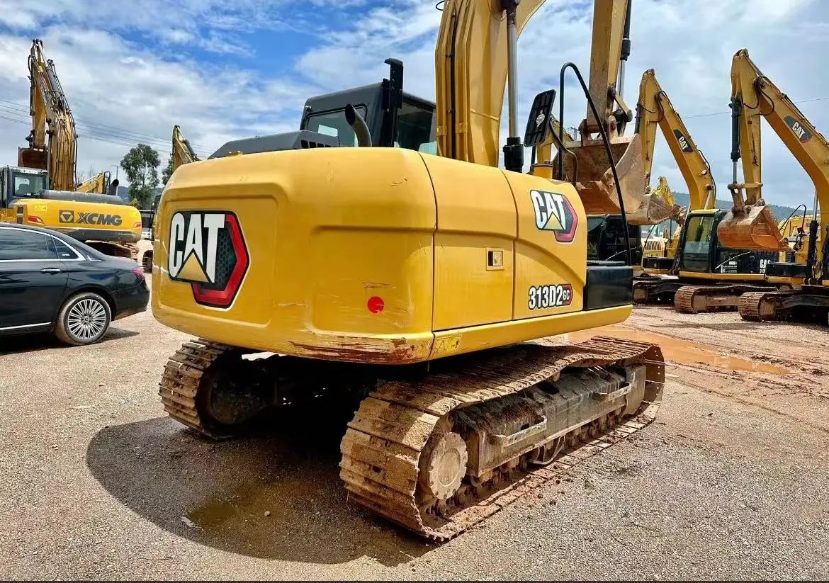 Used Caterpillar Midi Excavator/Japanese Brand Cat 313D 313D2 313D2GC ...