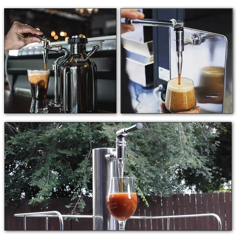Nitro Cold Brew Coffee Maker - Dispense from 2L or 3.6L Keg