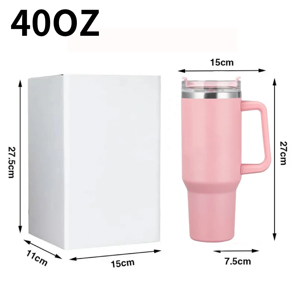 Vaso Stainless Steel 40oz Tumbler With Straw Cups In Bulk Handle Cup ...