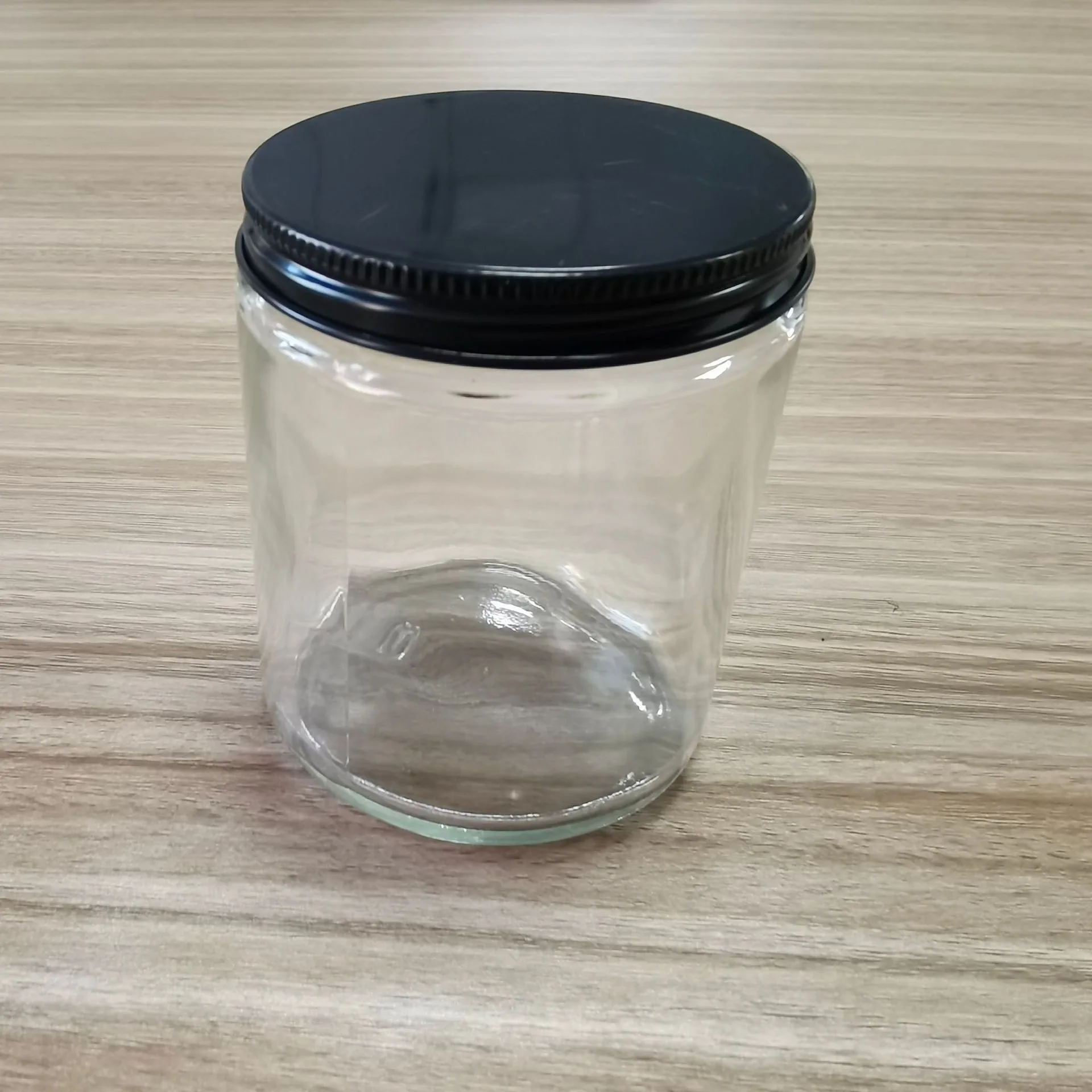 Brown Candle Jar Straight Edge Jar 250ml Teal Aroma Candle Cup 120ml ...