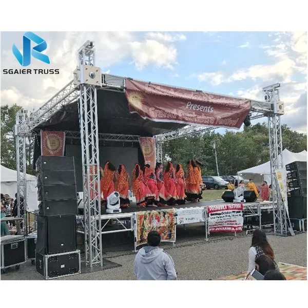 Portable Raised Platform Stage for Outdoor and Indoor Events