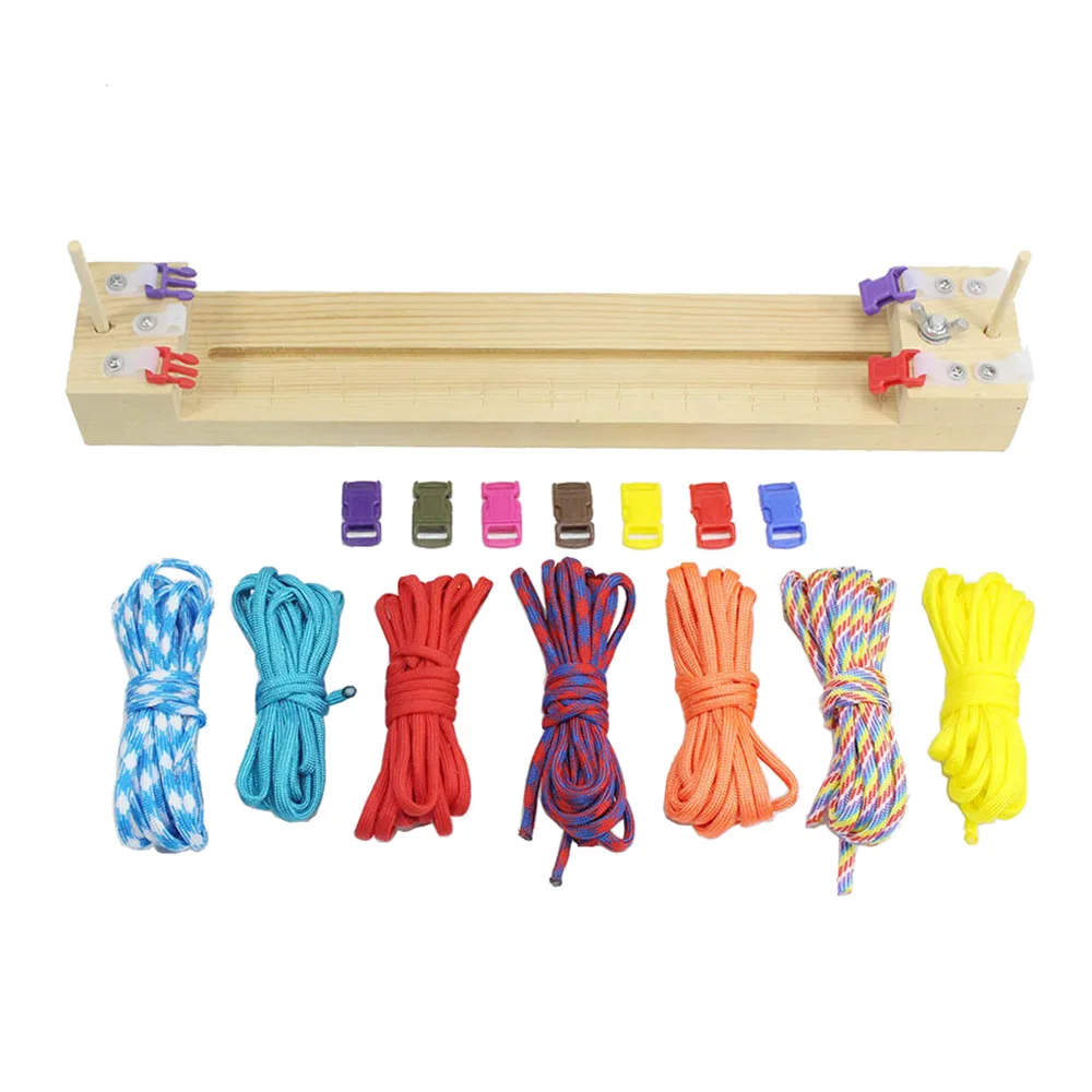 DIY Paracord Bracelet Jig - Adjustable Length Wood Plans