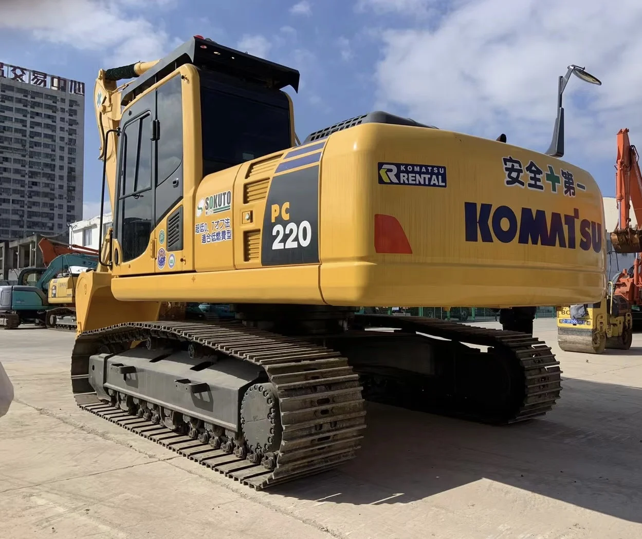 Used Excavator Machine Komatsu 220 Second-hand Excavator High Quality ...