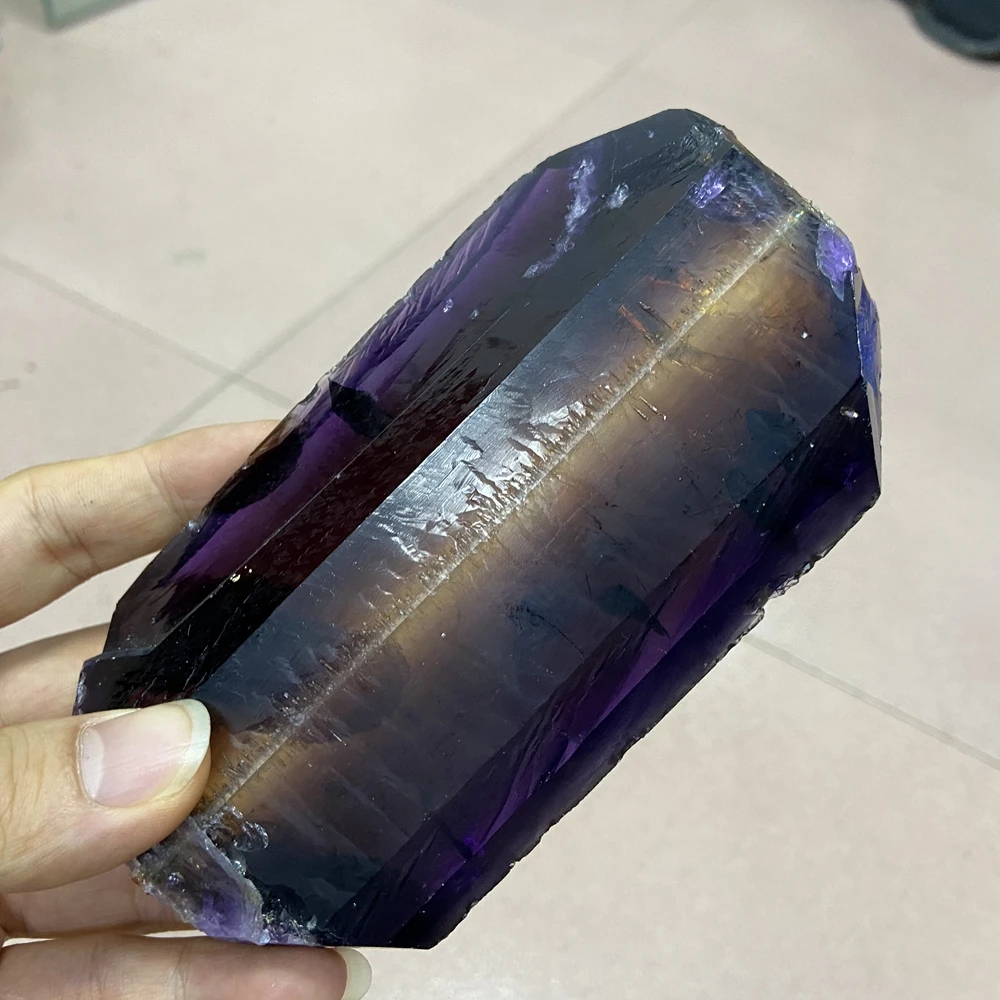 Synthetic Amethyst Raw Stone - Hydrothermal Quartz