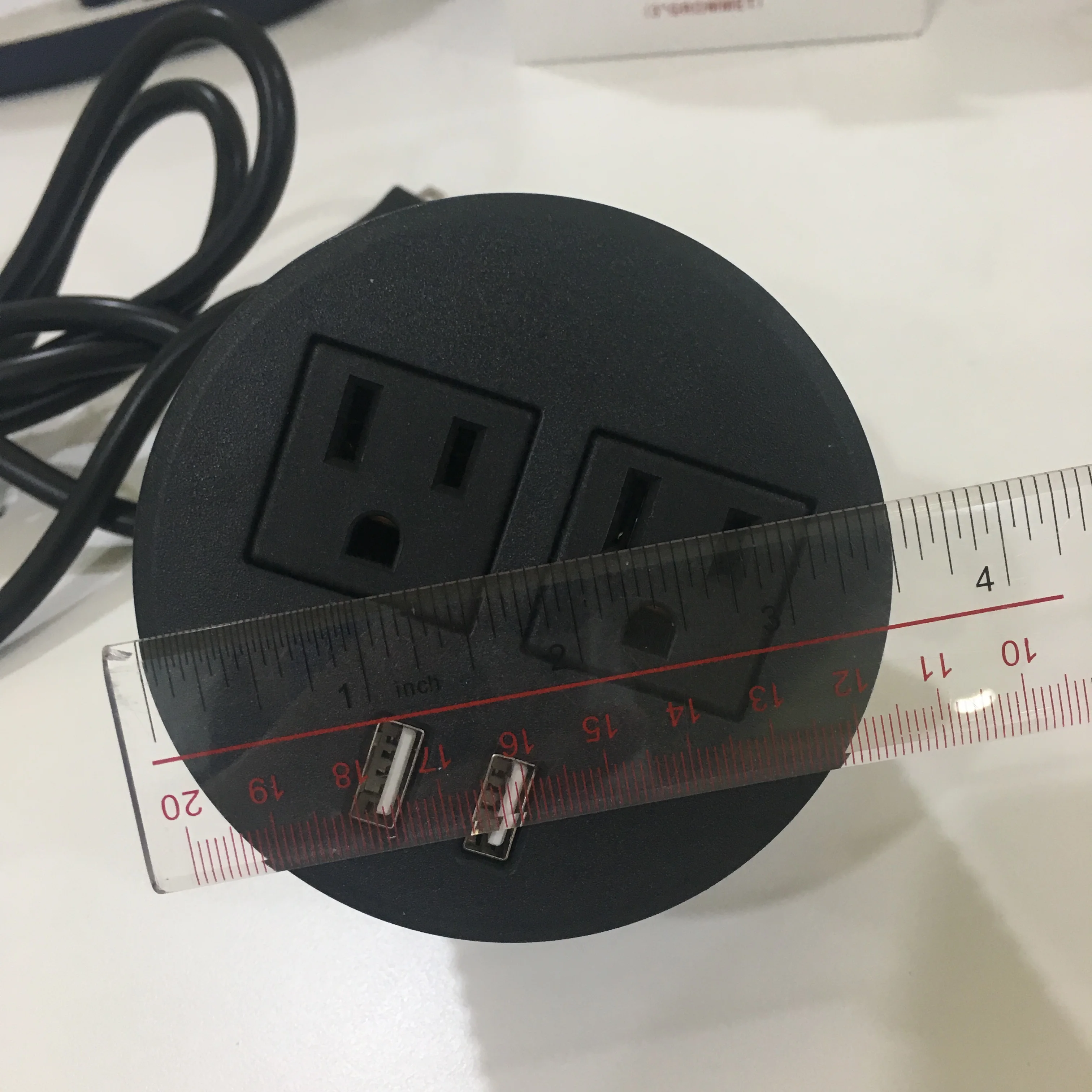In Stock Fast Delivery 80mm Black Desktop 2 Usa Power 2 Usb Charger ...