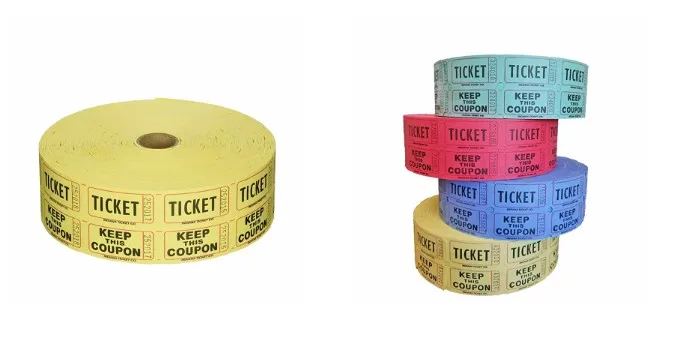 Arcade Redemption Tickets - Customizable Fun for All Ages