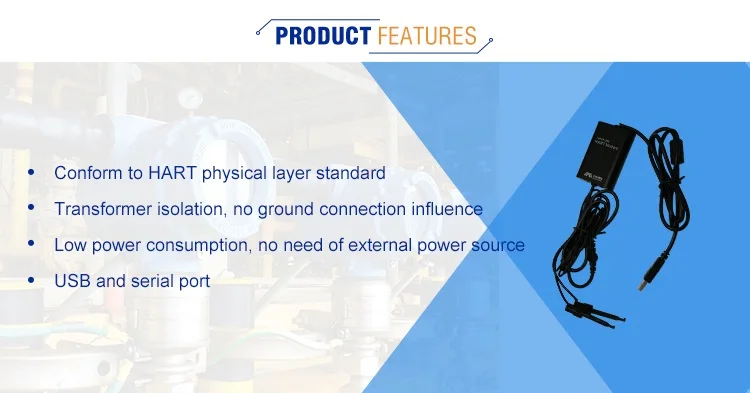 Rs232 Interface Hart Modem with PC Software - Reliable Communication