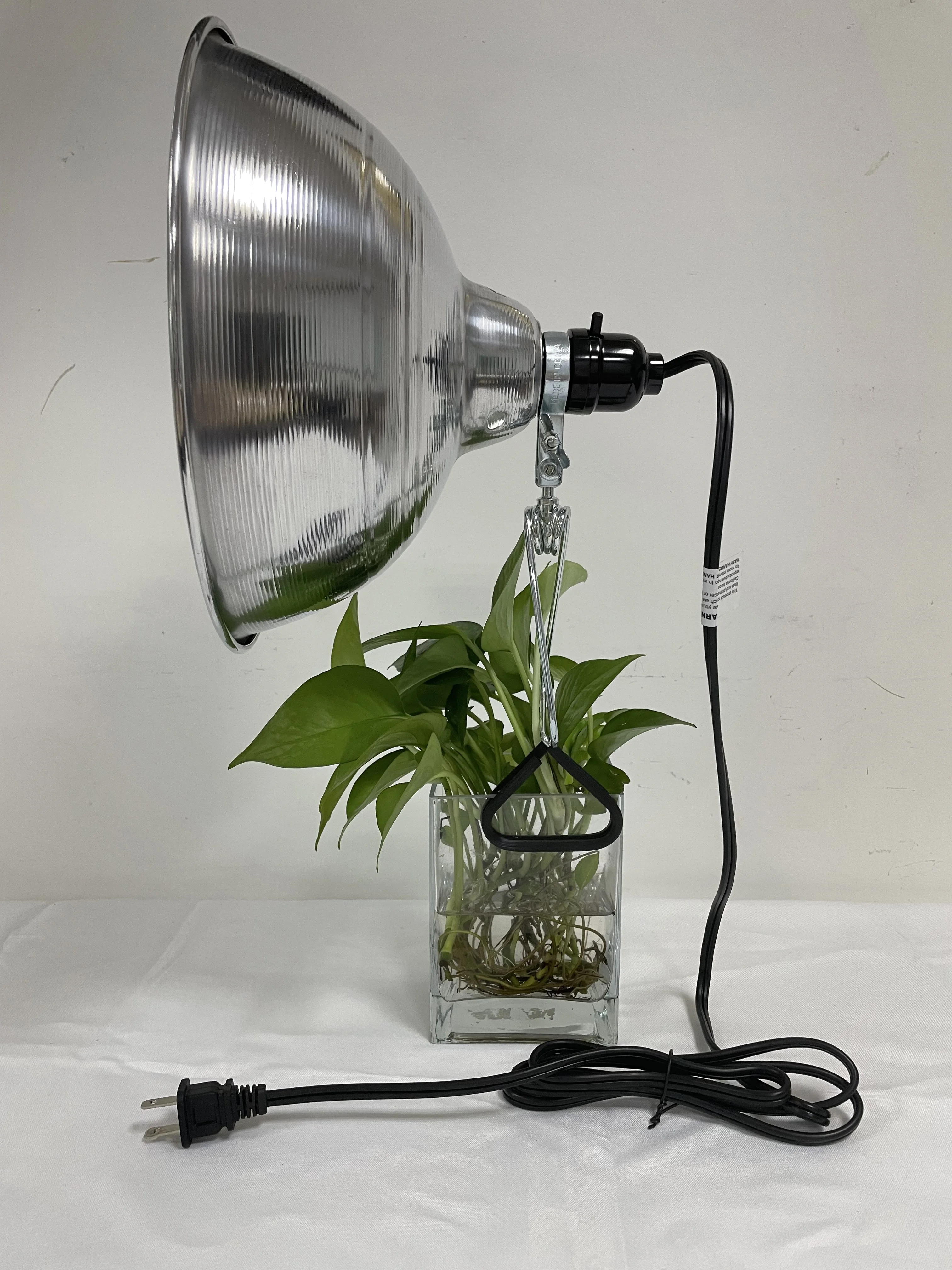 Aluminum Clamp Lamp With 10 Inch Detached Reflector,Work Light,Plant ...