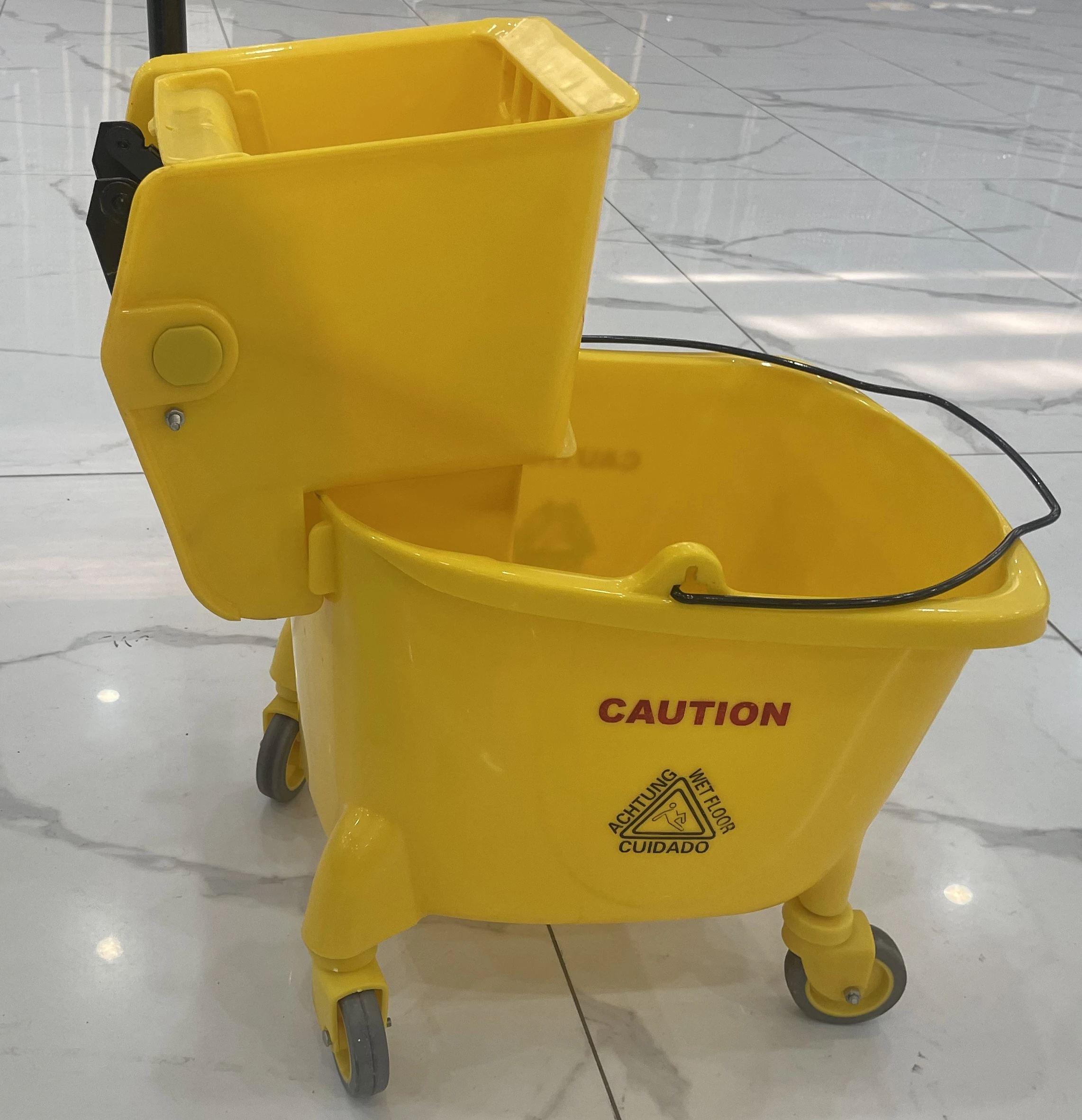 Side down Press Wringer Commercial Mop Buckets & Wringers