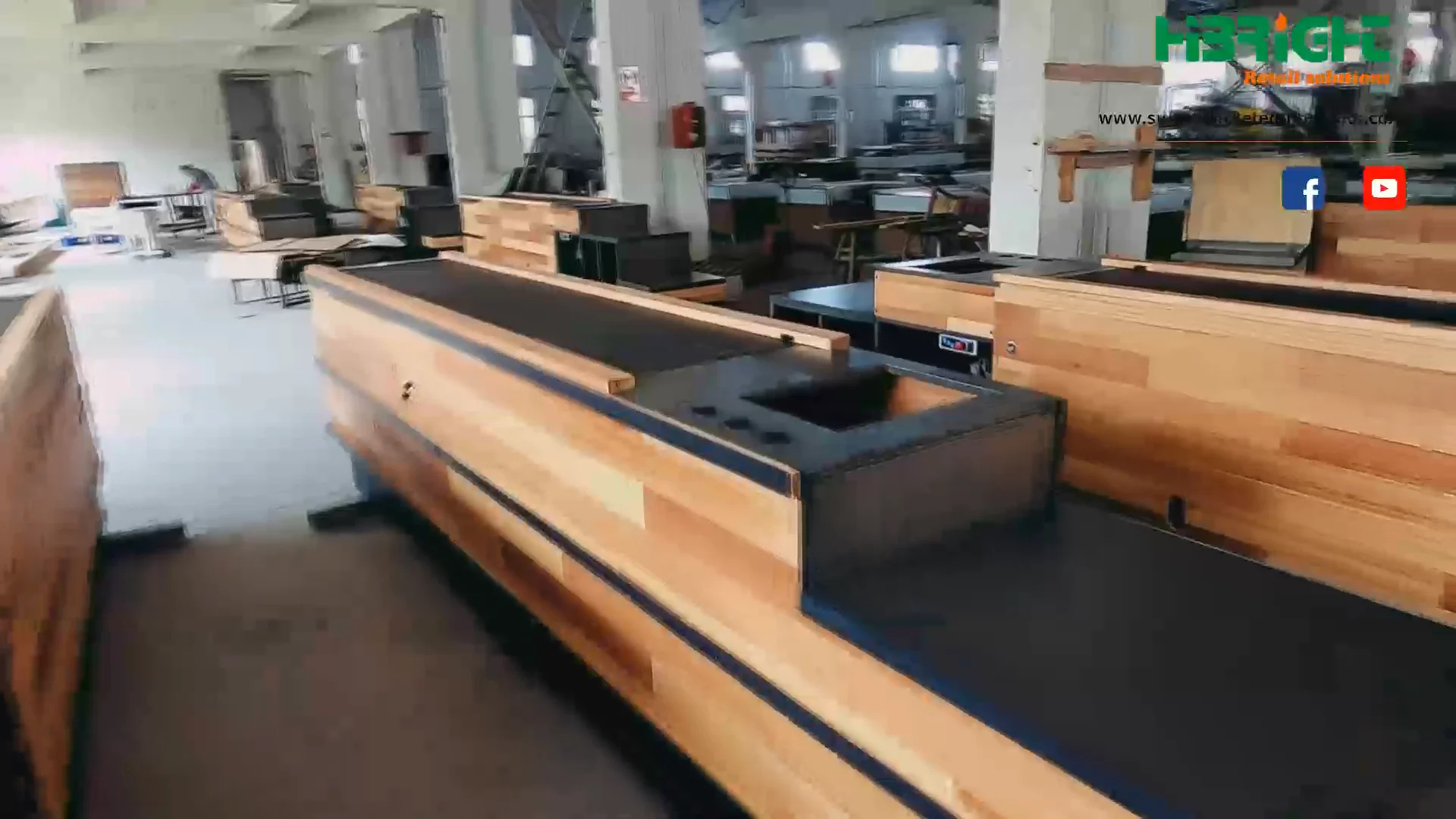 Supermarket Grocery Retail Cashier Desk Cash Counter Table Checkout ...