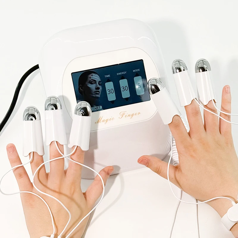 Golden Microcurrent Finger Beauty Instrument - Upgrade Version