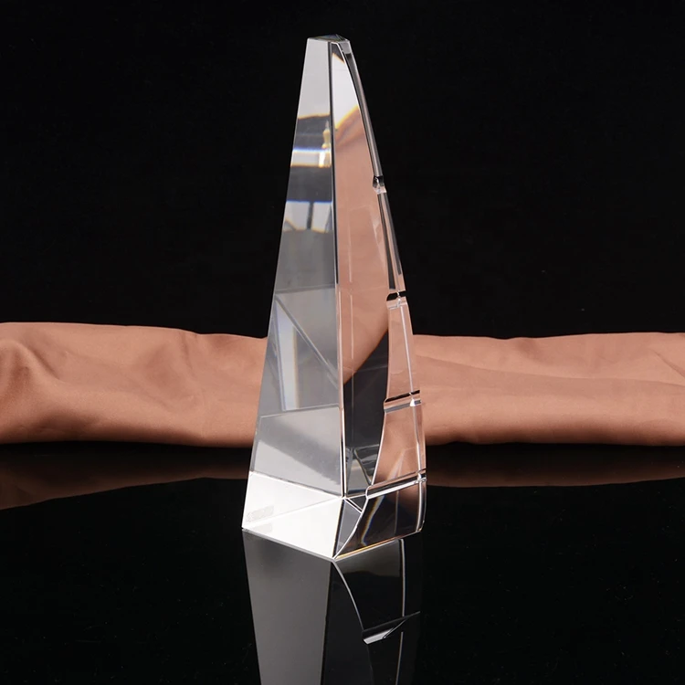 New Design Optical Crystal Lighthouse Trophy Cup Award Award Clear ...
