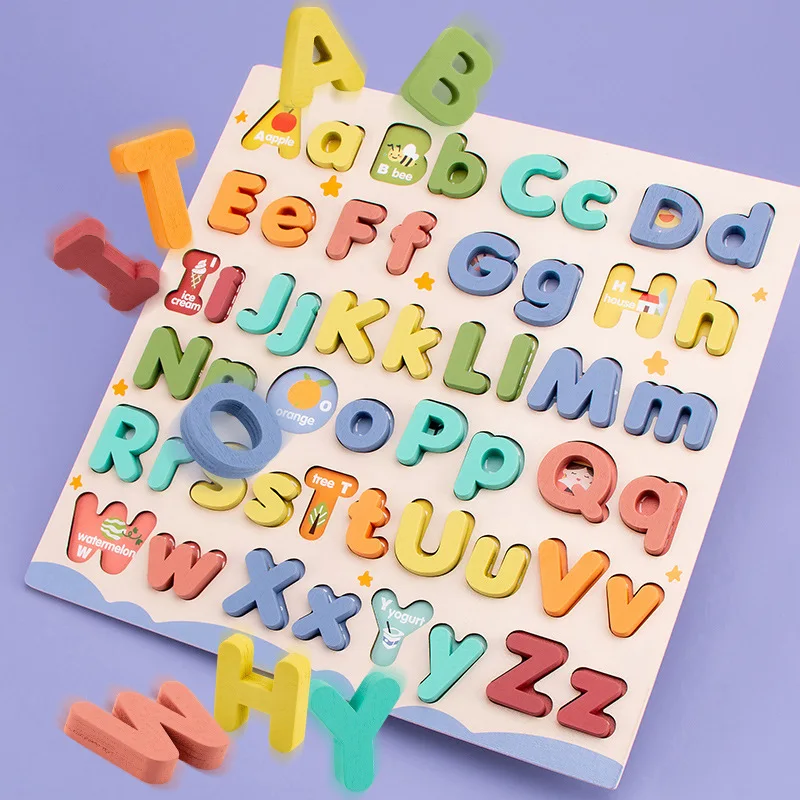 Children's Educational Uppercase And Lowercase Letters Matching ...