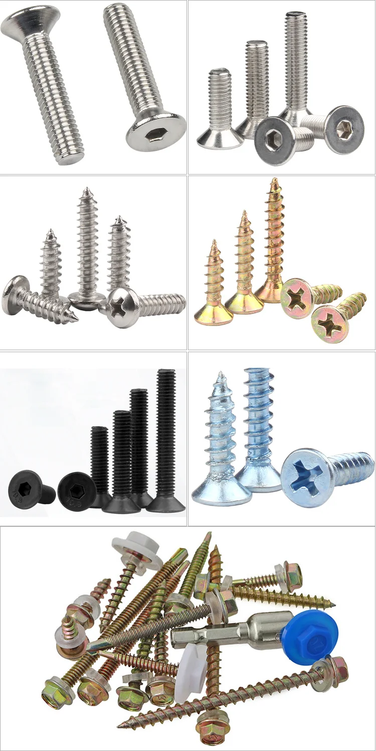 China Metal Self-tapping Thread Screw Manufacturer Custom M1/m6 Self ...