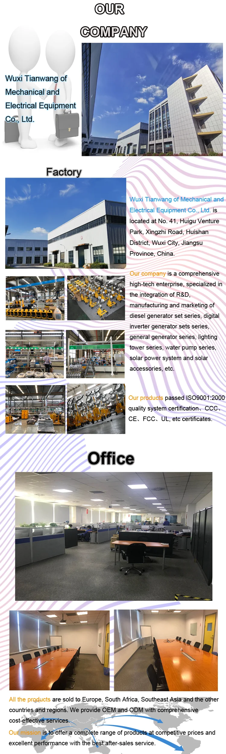 5000w Air Cooled Home Using Silent Diesel Generator With Four ...