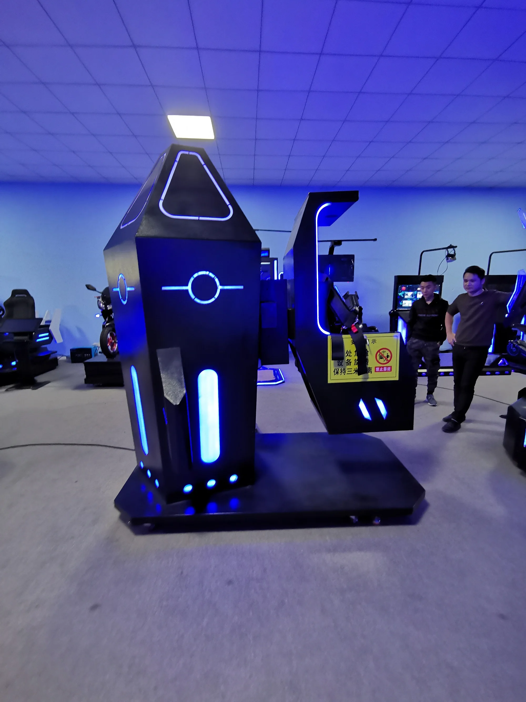 Amusement Park Vr Flying 360 Degree Simulator Rotation With Vr Glasses ...