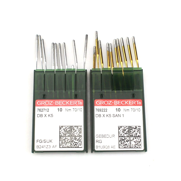 Sewing Needles Groz Beckert Dbxk5 San1 Gold Needles For Embroidery Machine - Buy Hot Needle ...
