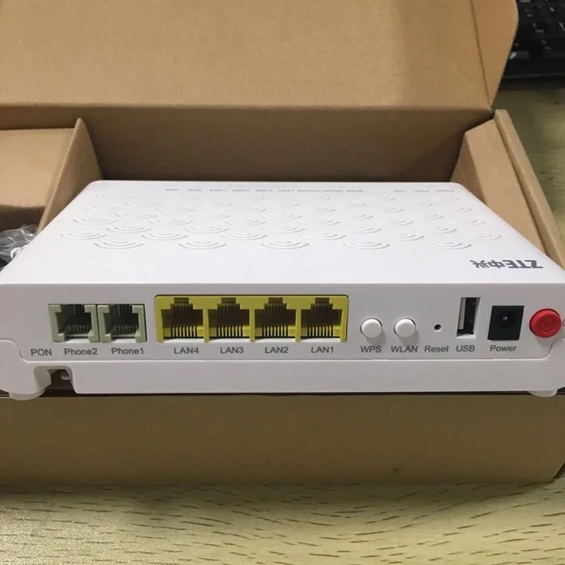 New Original Fiber Optical Network Onu Zte F620 V5.0 4fe+2pots/sip Gpon ...