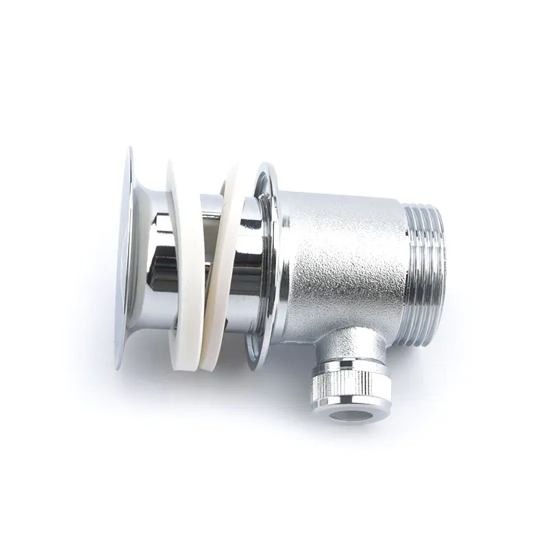 Brass Rod Lever Basin Drain Pop -up Waste Bathroom Sink Waste With ...