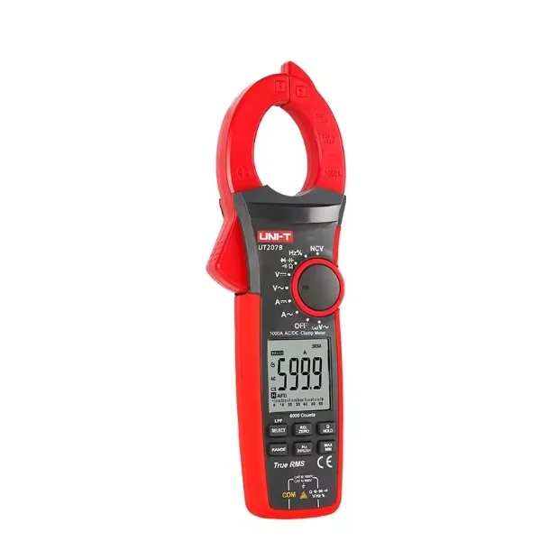 UNI-T UT207B True RMS Digital Clamp Meter AC DC Current 1000A 1000V LPF ...