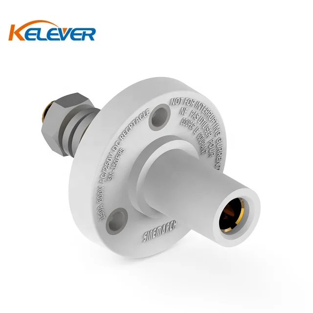 150A/600V Mini Cam-Lock Female Cam Lock Panel Mount Socket