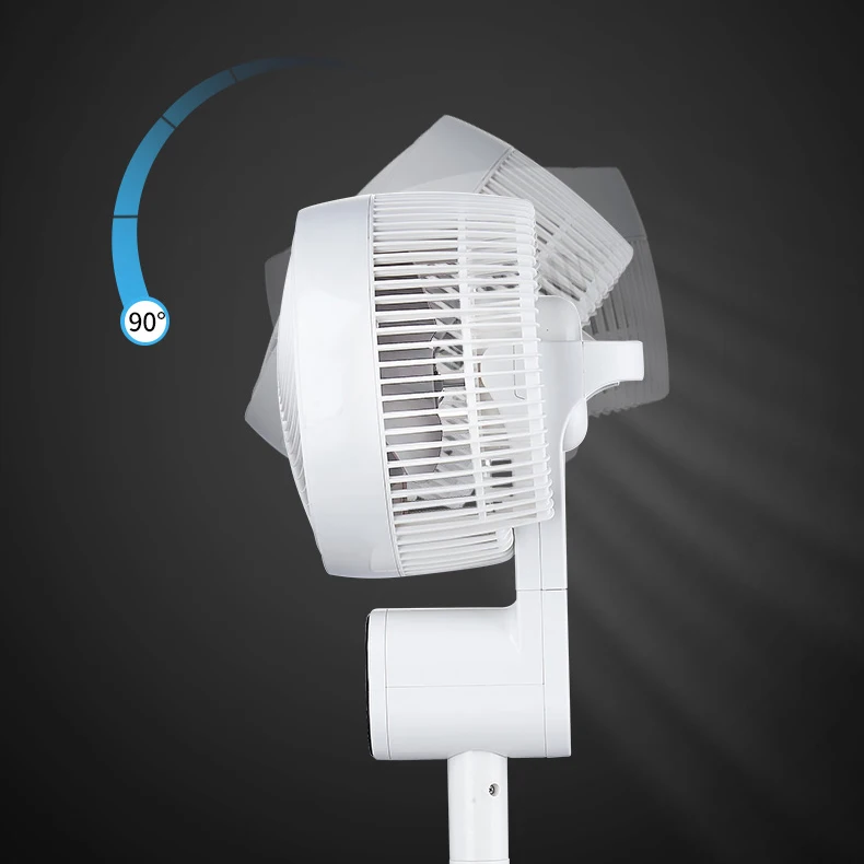 3 Speed Levels & 3 Breeze Modes Remote Stand Fan with Touch-screen And ...