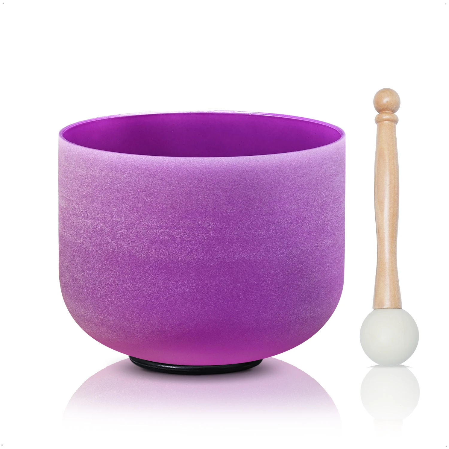 Success Wholesale Chakra Set 7 Piece Crystal Singing Bowl Quartz ...