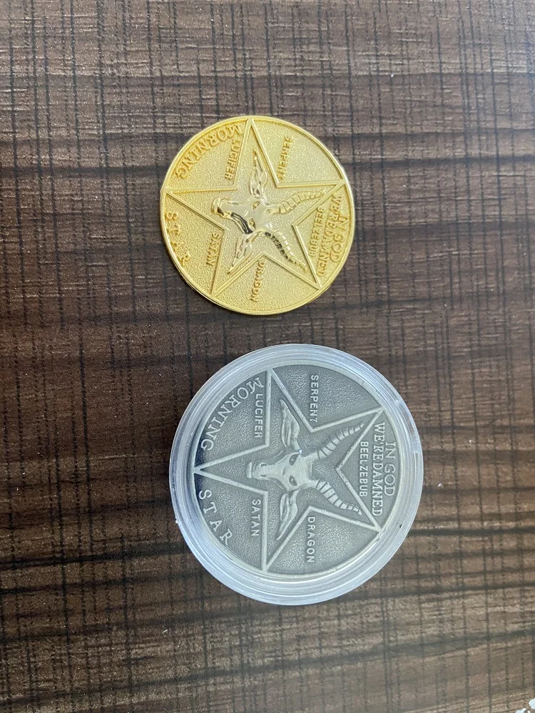 Lucifer Morningstar Coin - Fallen Angel Commemorative