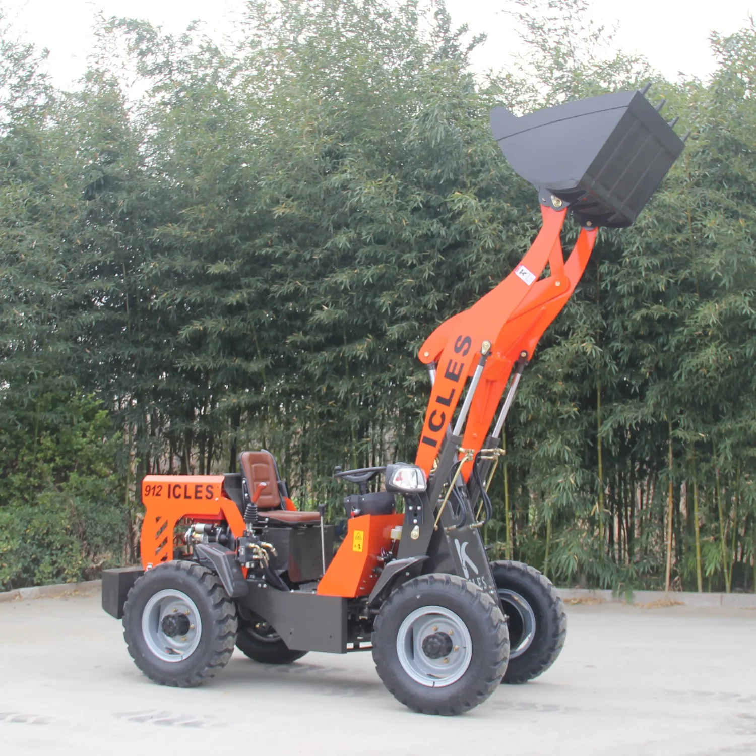 Sdkls Icles912 Compact 1ton Articulted Mini Loader Front Loader For ...