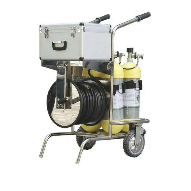 Firefighting Trolley Mounted SCBA - 6.8L Mine Rescue Equipment