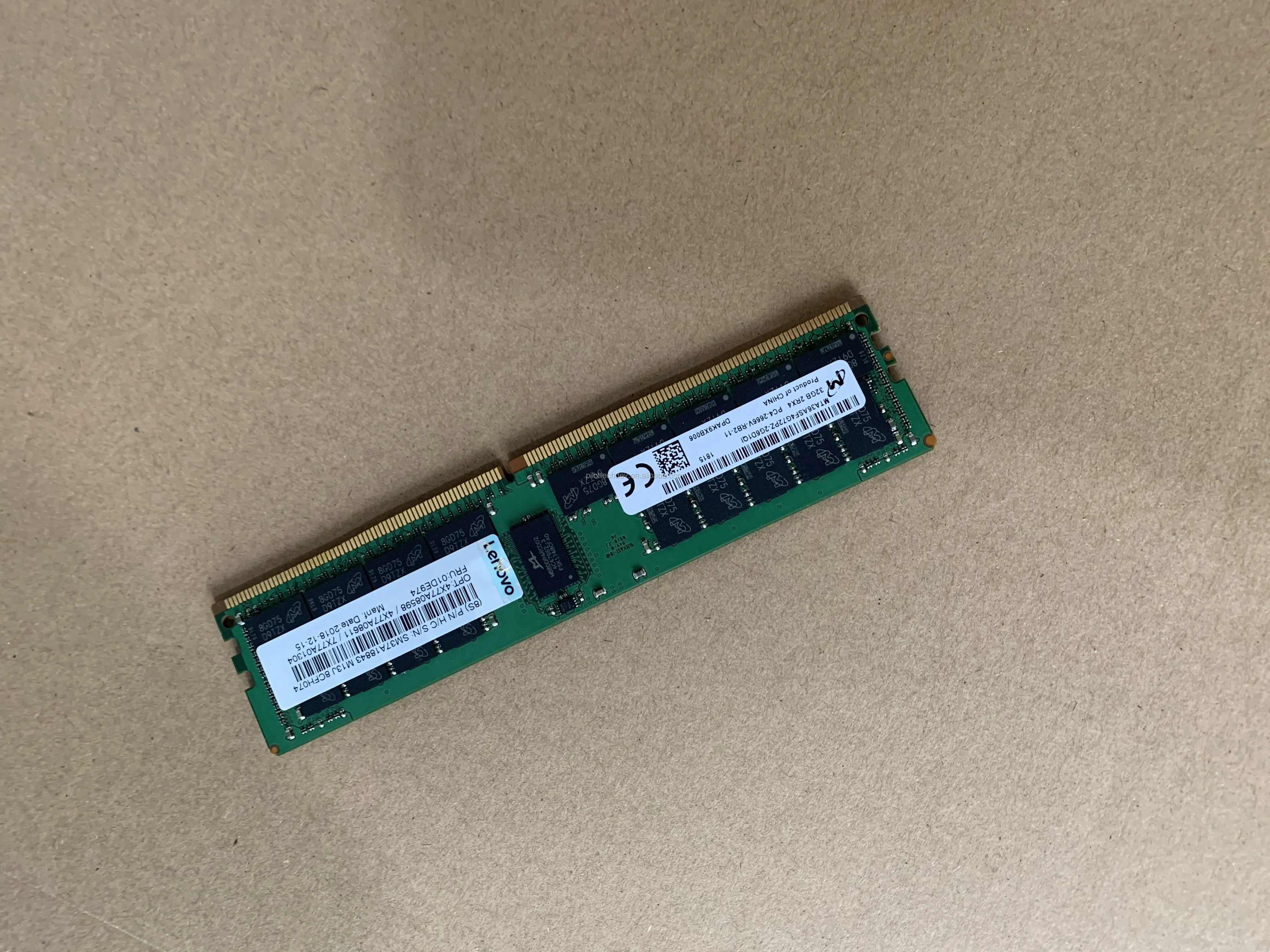 01de974 7x77a01304 32gb 2rx4 Ddr4 Pc4-2666v Ecc Ram Memory - Buy ...
