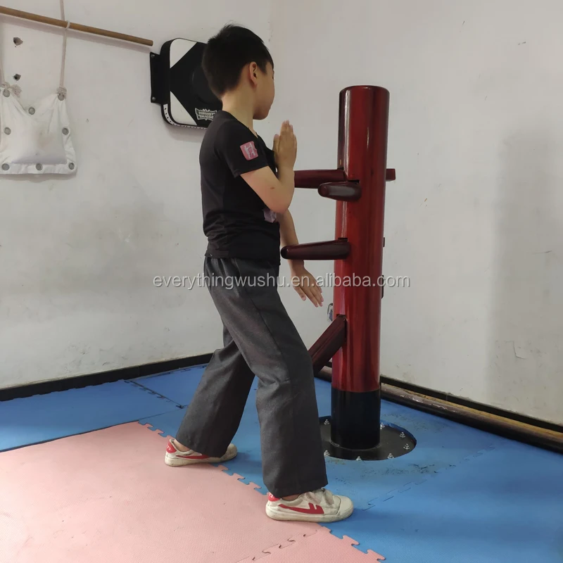 Wing Chun Wooden Dummy for Kids - Everythingwushu Muk Jongs