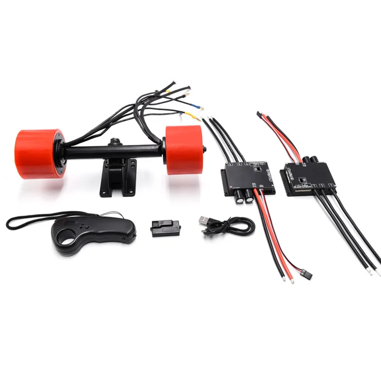 Dual Drive 72mm Diameter Brushless Inwheel Hub Motor With Esc And ...