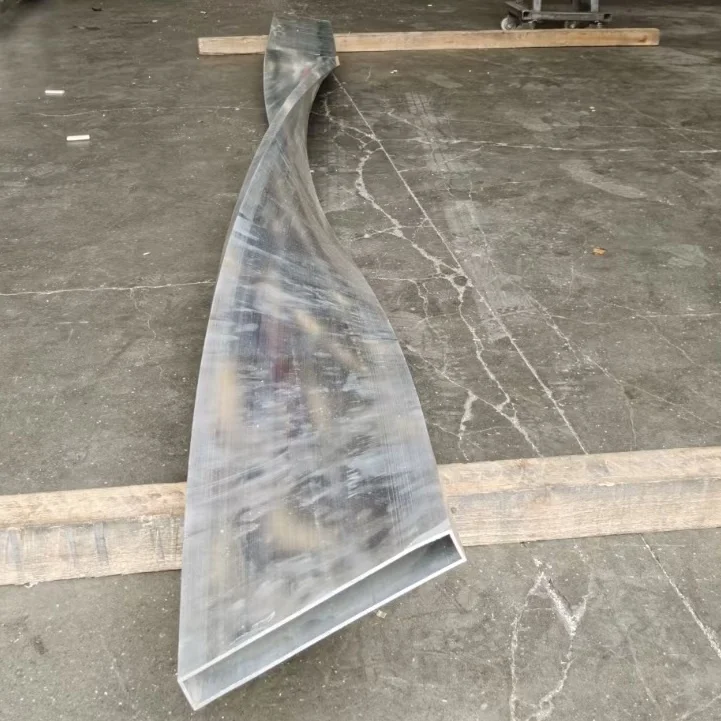 DEXONE Metal Customized Arc Bending Twist Facade Cladding