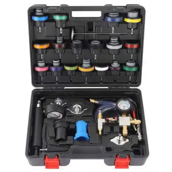 28-piece Universal Radiator Pressure Tester Kit Automotive Cooling ...
