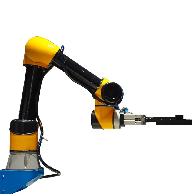 Collaborative Cobot Robot Arm Palletizing With Automatic Cobot Pallet