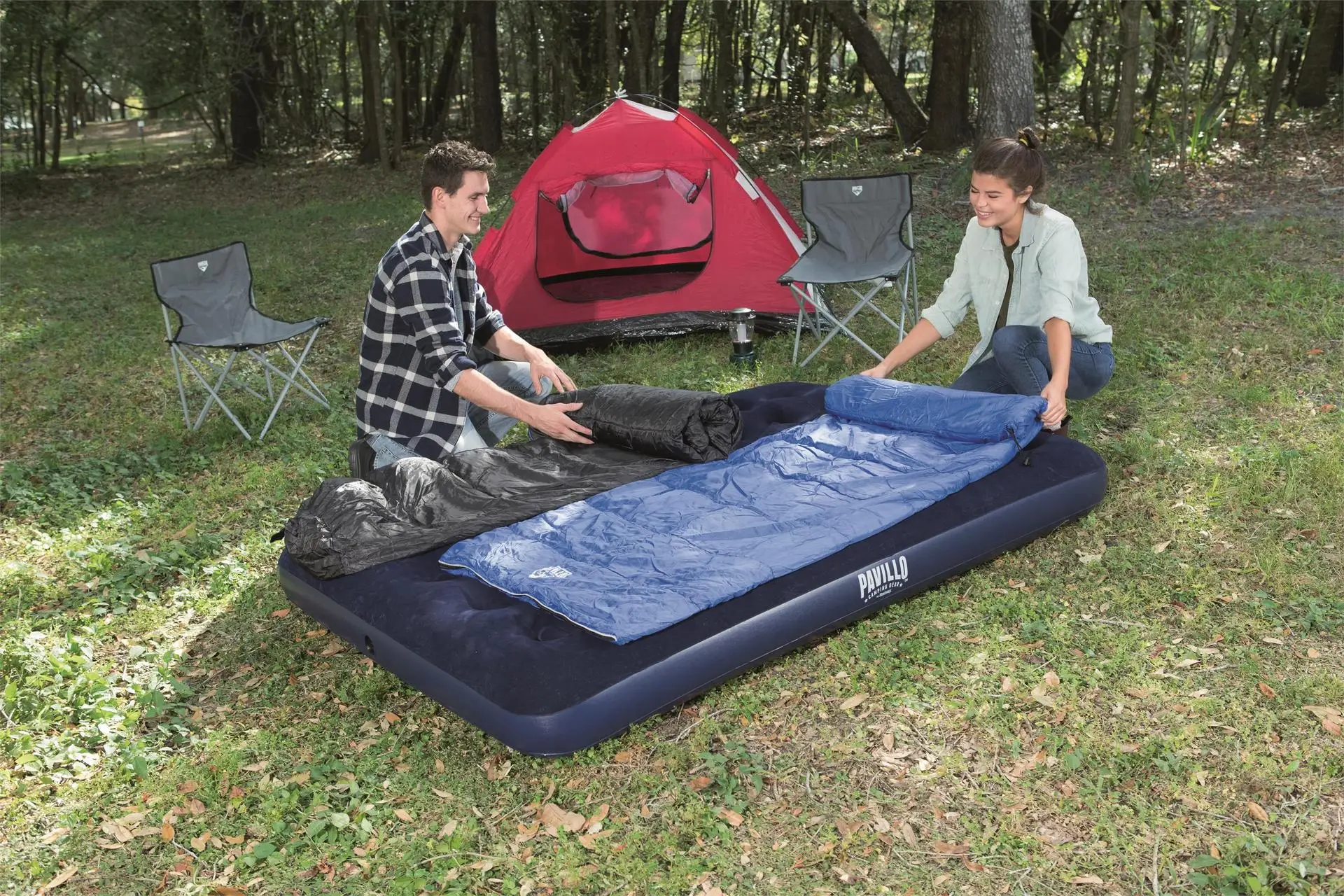 Bestway Factory Direct Sale Hot Sale Outdoor Double Flocking Inflatable ...